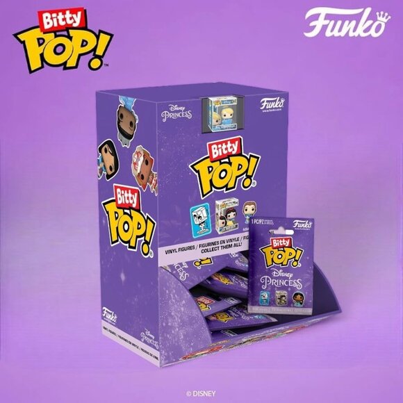 Funko | Toys | Funko Bitty Pop Disney Princesses Mystery Singles | Poshmark